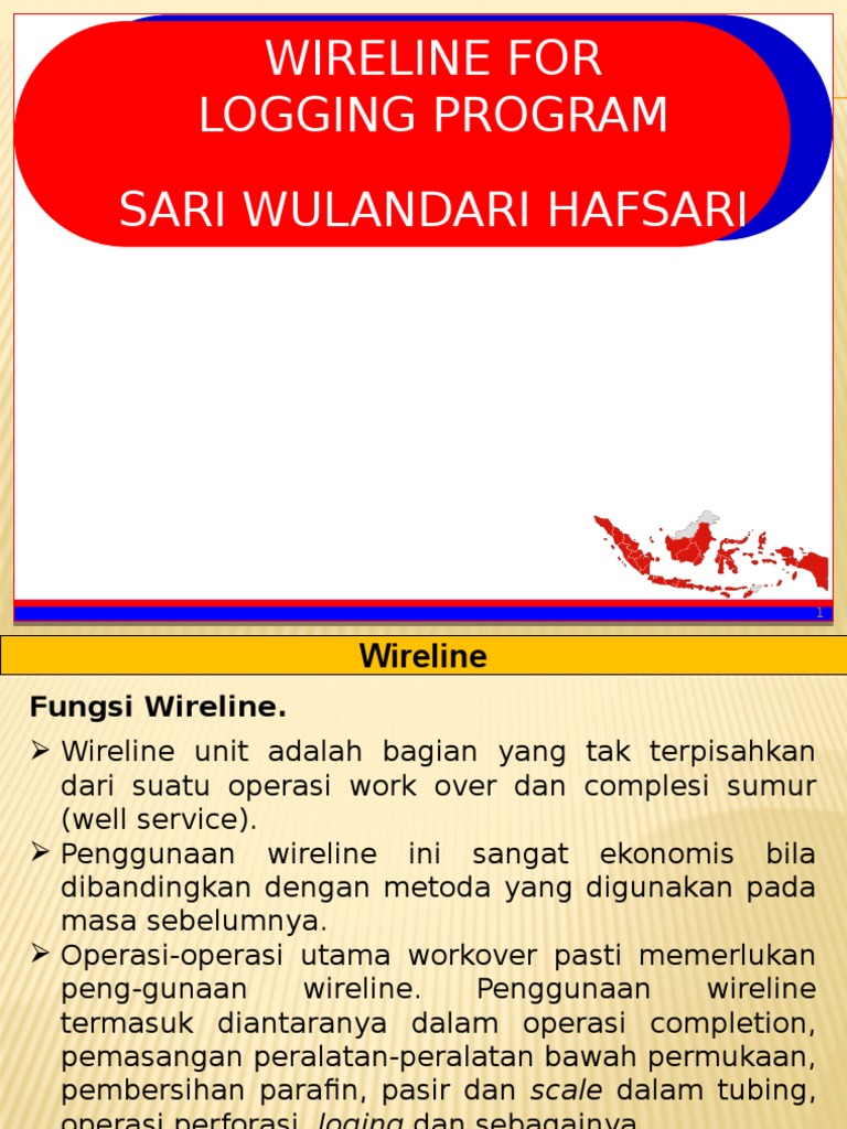 Mengerti Dasar dan Fungsi Wireline Technology dalam Industri Migas | PDF