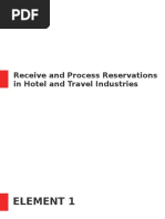 Hotel Reservation Process Overview | PDF