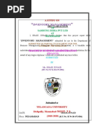 Theoretical Framework Inventory Management | PDF | Inventory | Rail ...