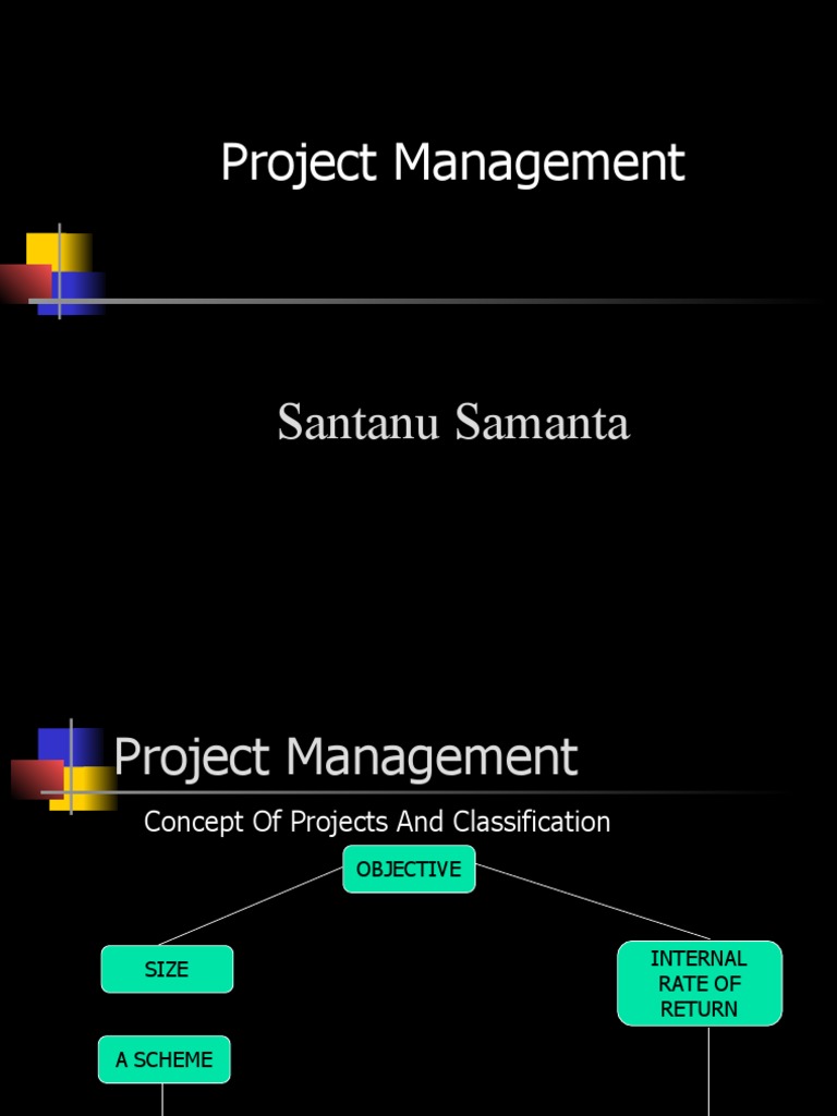 Project Classification in Management | PDF | Project Management ...