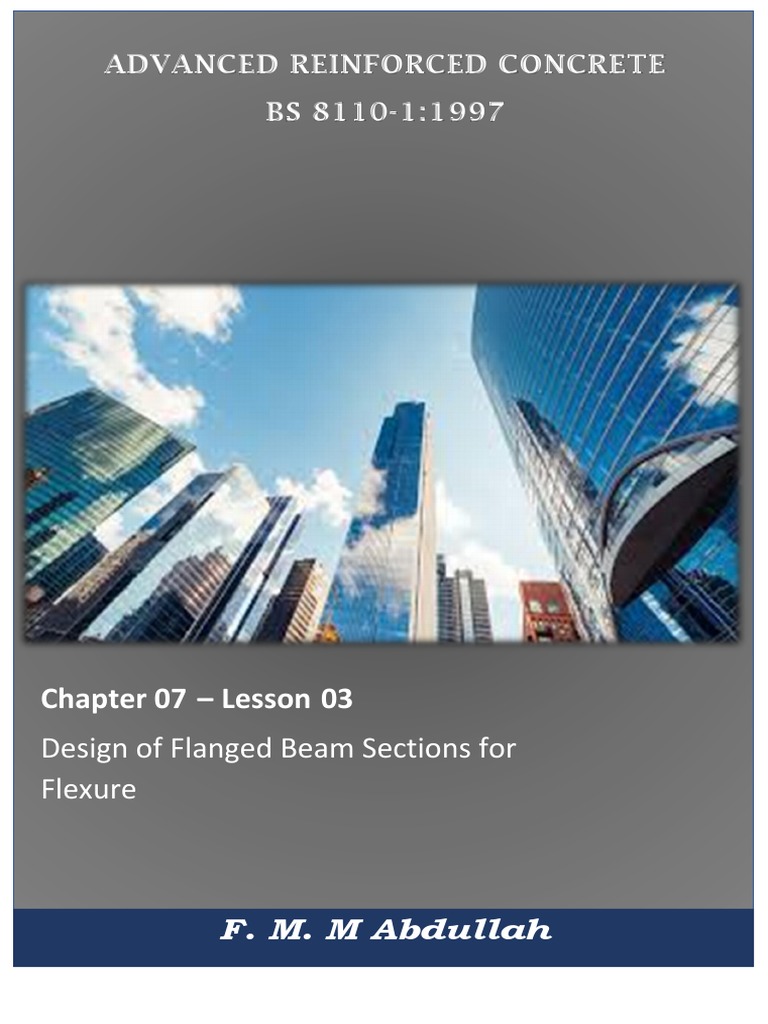 Design of Flanged Beams: Calculating Reinforcement Requirements for ...