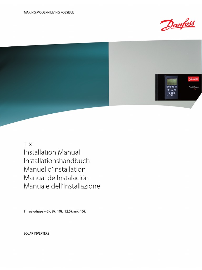 Installation Manual PDF | PDF | Photovoltaic System | Photovoltaics