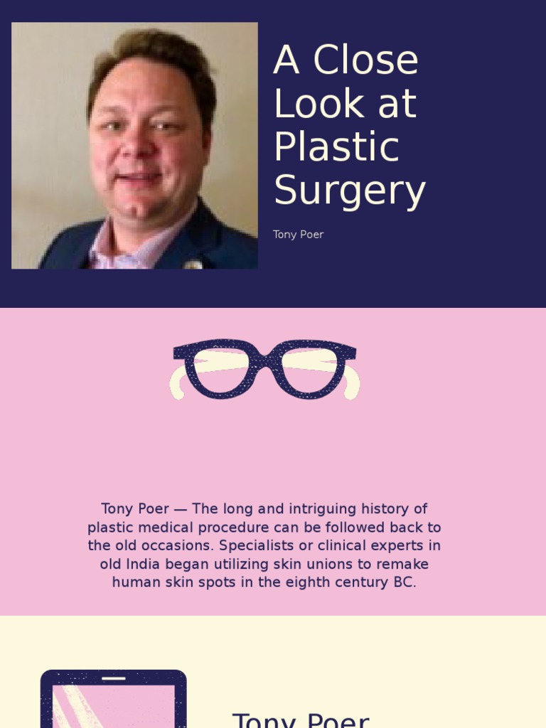 Tony Poer A Close Look at Plastic Surgery