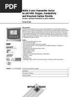 Mettler Toledo m400 Datasheet | PDF | Sensor | Calibration