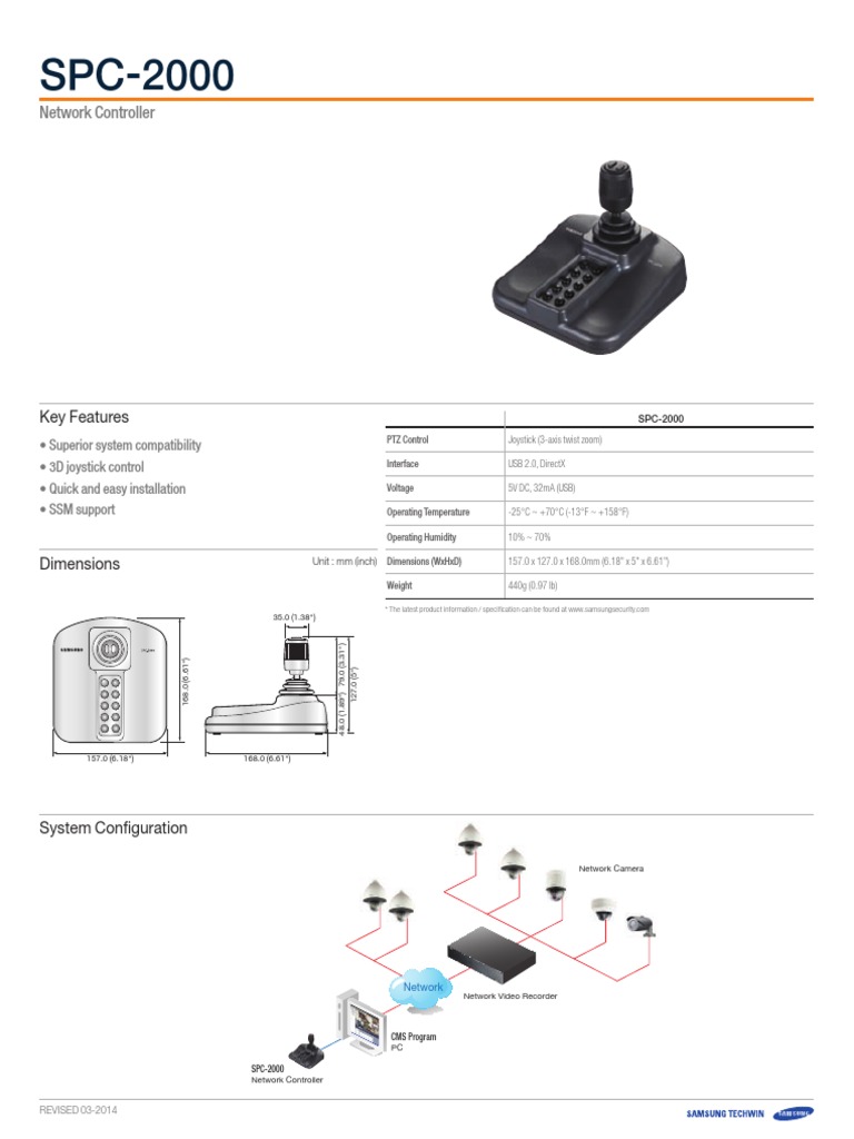 spc-2000 Eng 1p Datasheet 20140402 PDF | PDF | Office Equipment ...