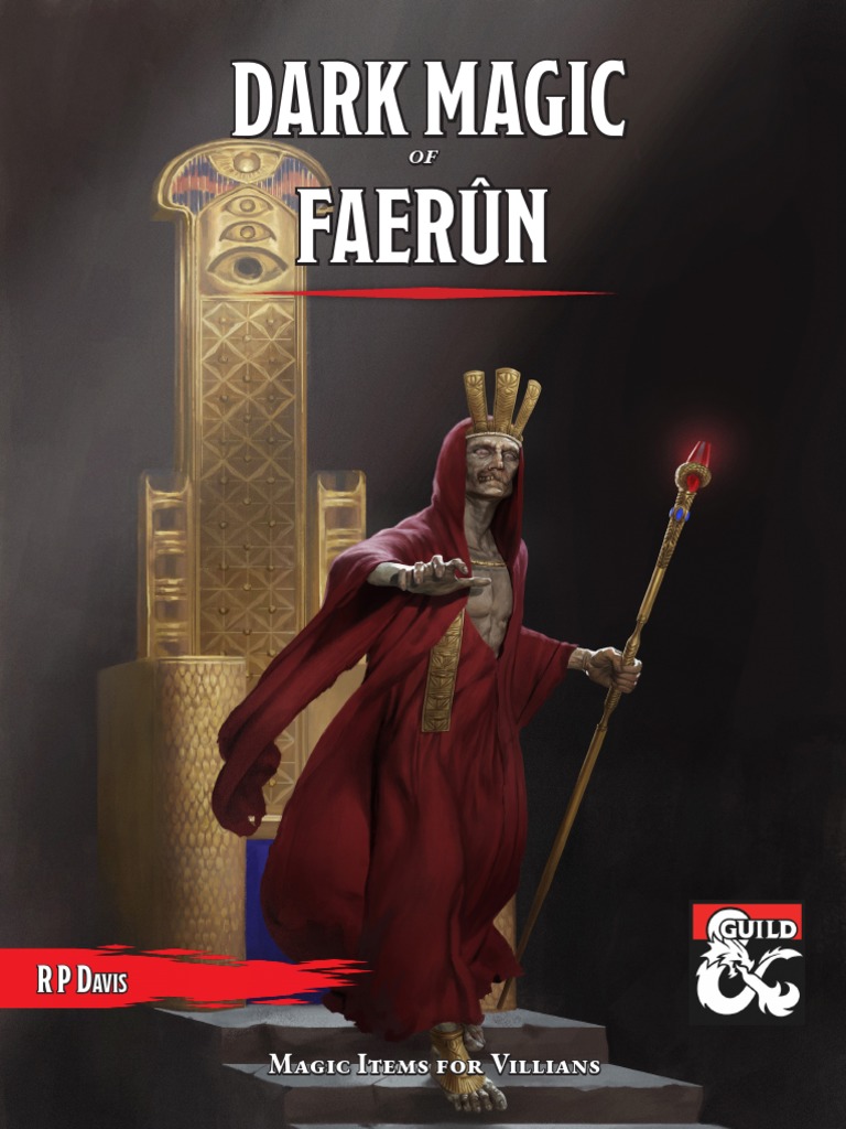 Dark Magic Dark Magic Faerûn | PDF | Wizards Of The Coast | Sword