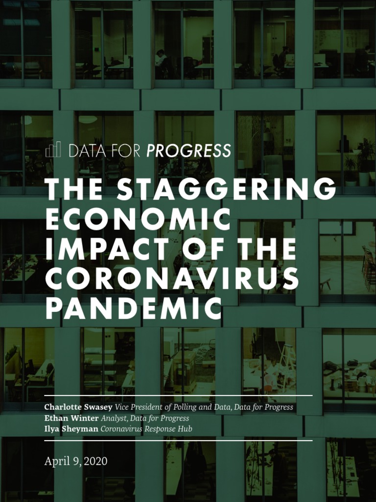 Data For Progress - The Staggering Economic Impact of The Coronavirus ...