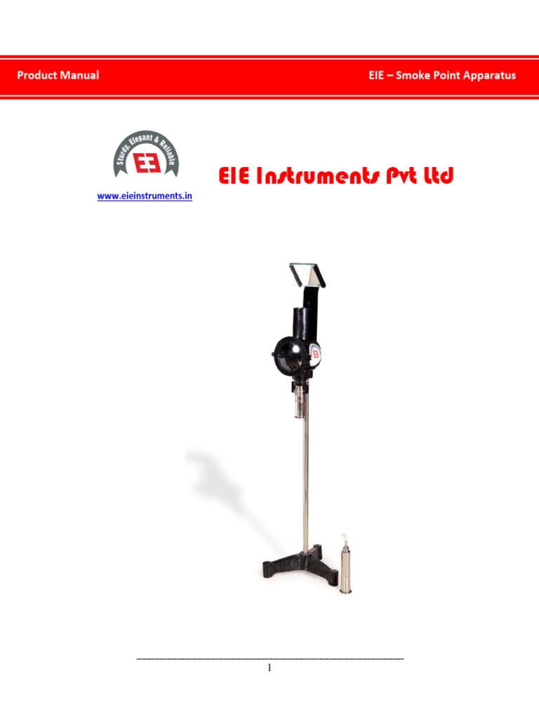 Smoke Point Apparatus PDF | PDF | Kerosene | Jet Fuel