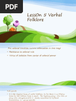 Folk Speech in The Philippines | PDF | Riddle | Folklore