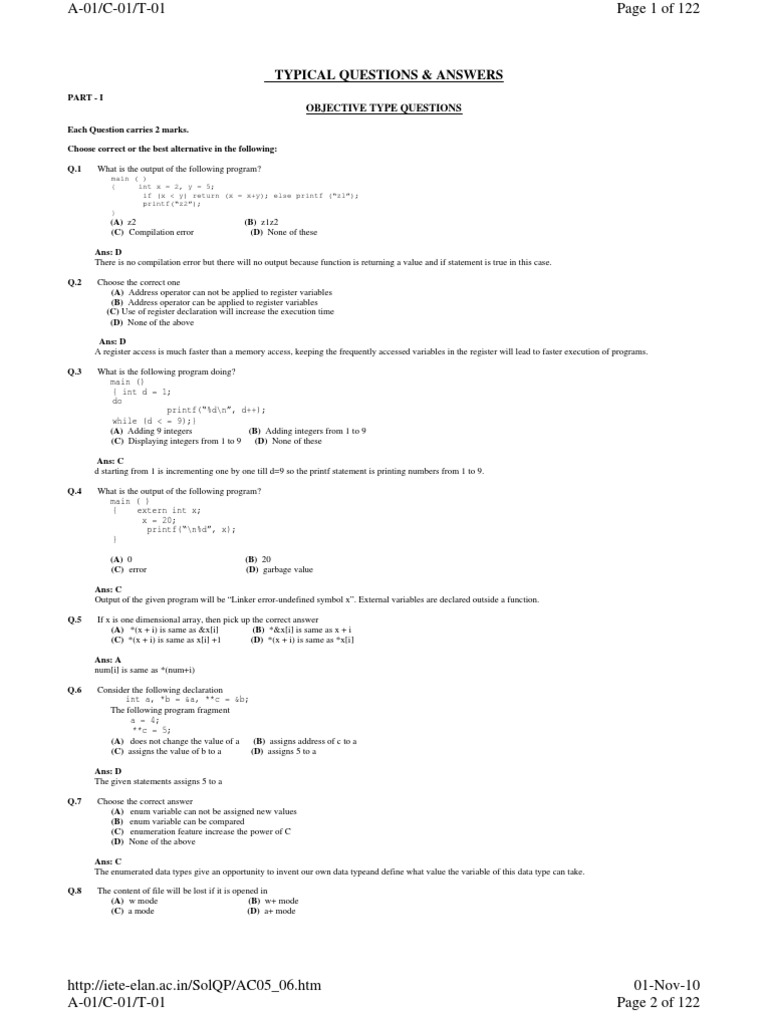 C And Data Structures Qa Pdf C Programming Language String Computer Science 