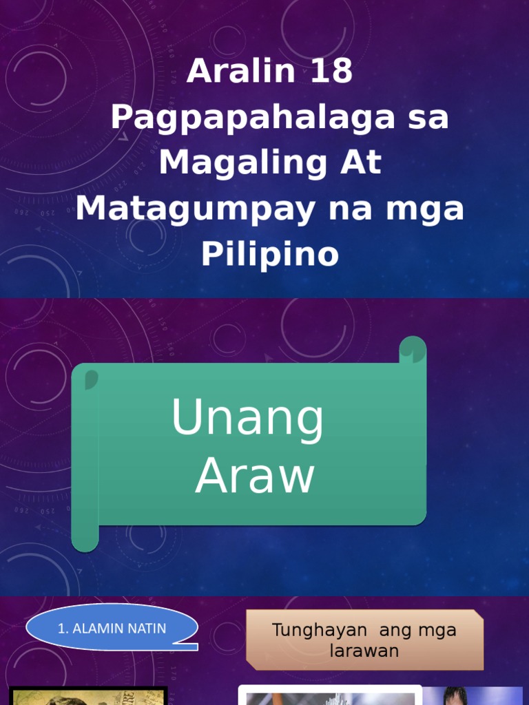 EsP QUARTER 2 WEEK 8 DAY 1-5 (ARALIN 18) | PDF