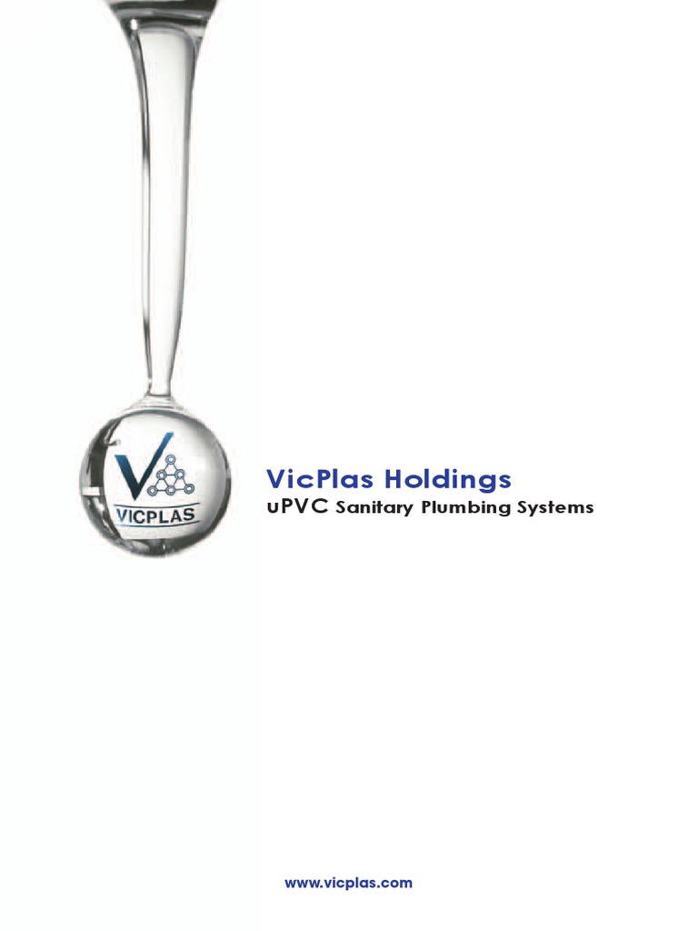 Vicplas Holdings: Sanitary Plumbing Systems | PDF | Plumbing | Pipe ...