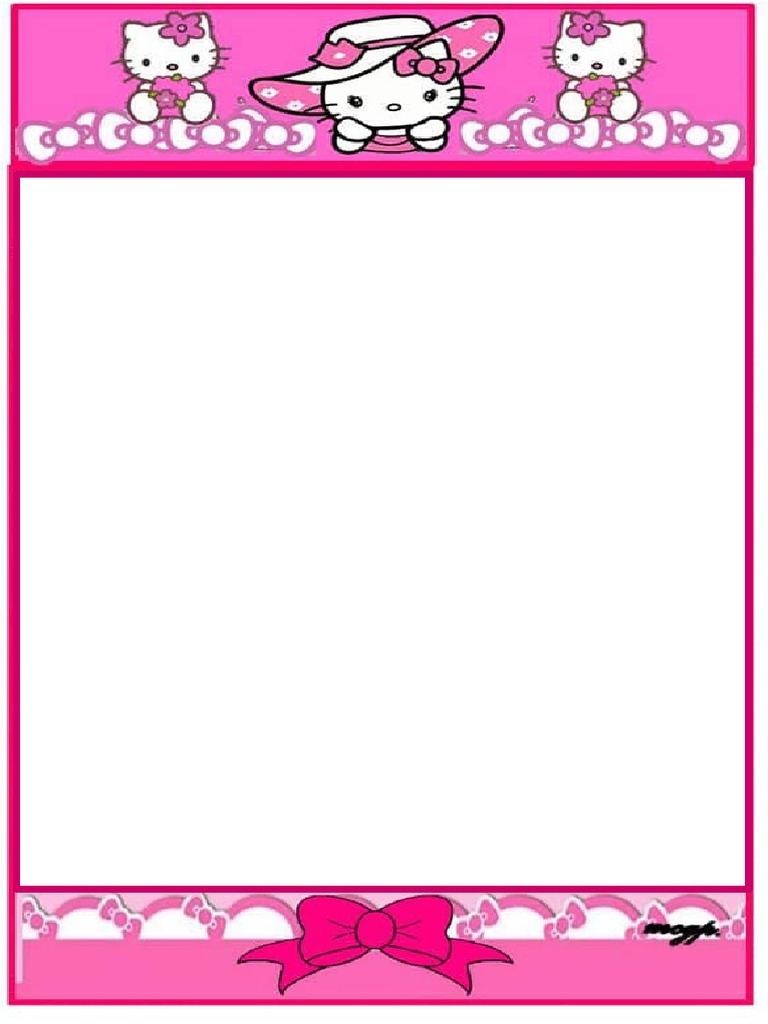 Hello Kitty Border | PDF
