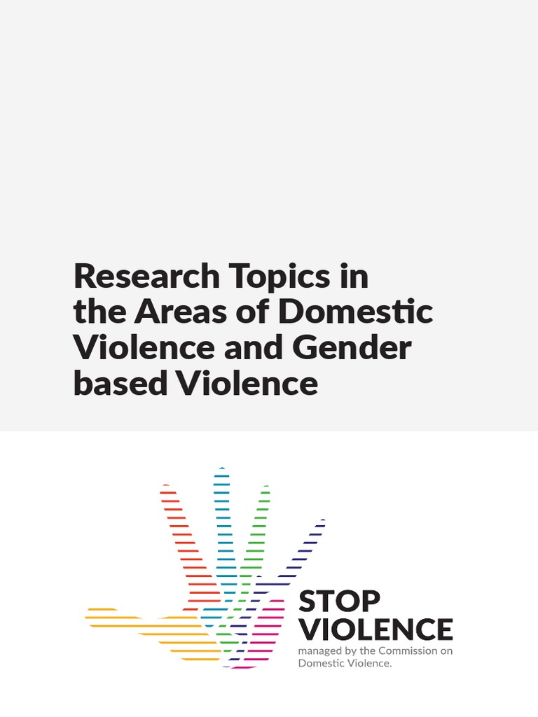 Domestic Violence Research Topics Guide | PDF | Domestic Violence ...