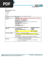 Isuzu QLR77E Vehicle Quotation | PDF | Finance & Money Management | Law
