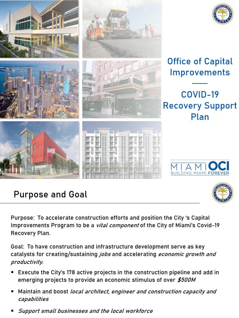 OCI Recovery Support Plan - FINAL DRAFT - 04.24.20 | PDF | Procurement ...