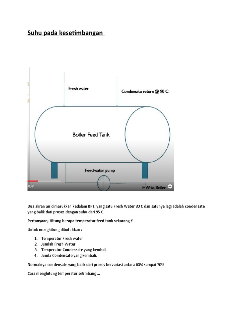 Perhitungan Pada Boiler | PDF