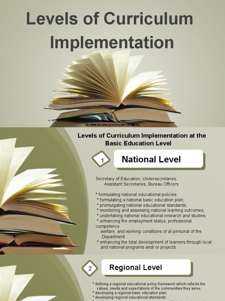 Level of Curriculum Implementation | PDF | Curriculum | Schools