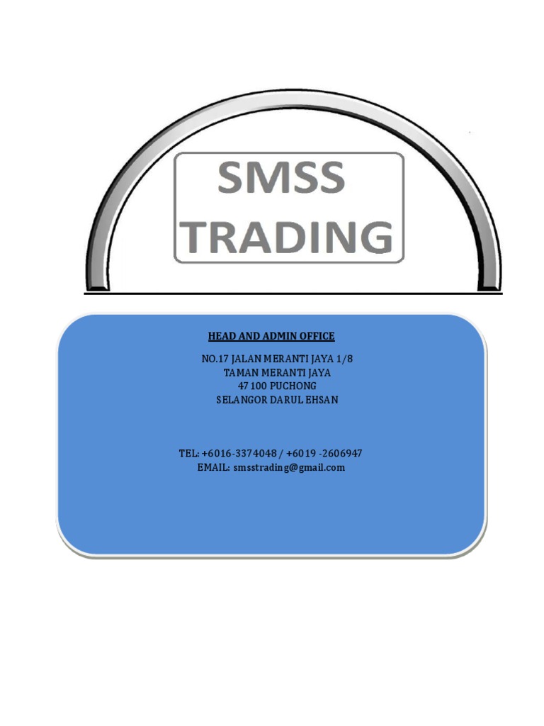 SMSS Trading Profile | PDF | Economies | Business