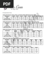 Target Size Chart | PDF