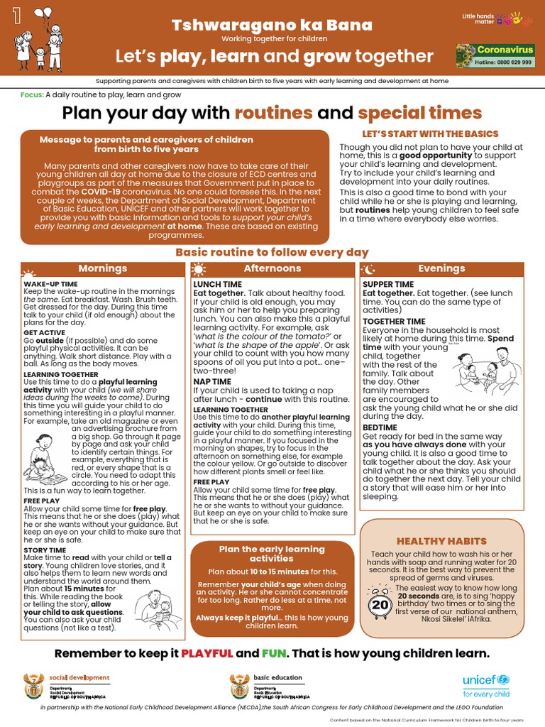 Ecd NCF Parents 1 | Download Free PDF | Caregiver | Early Childhood ...