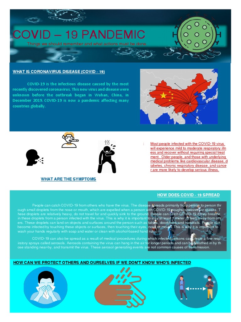 Coronavirus Infographics (NSTP) | Pandemic | Public Health