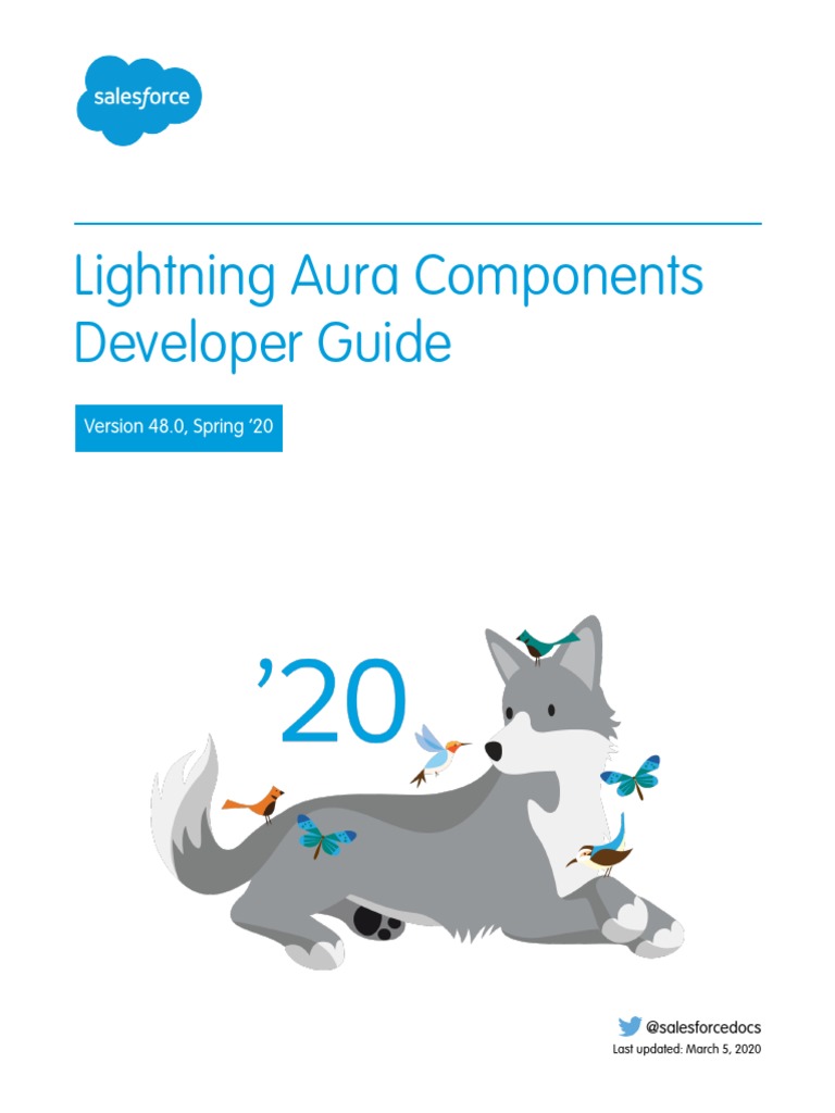 Lightning Aura Components Developer Guide Version 48 0 Spring 20 Pdf World Wide Web