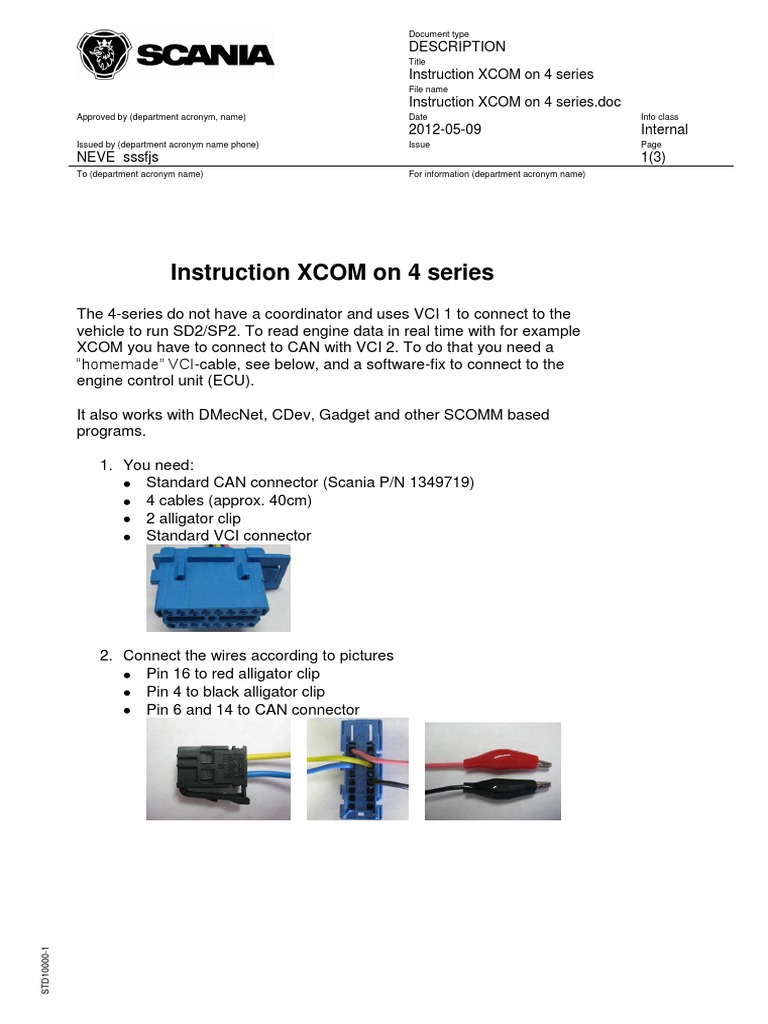 Instruction XCOM On 4 Series | PDF | Digital Technology | Computer Hardware