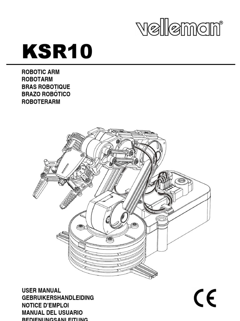 Robotic Arm Manual | PDF | Manufactured Goods | Nature