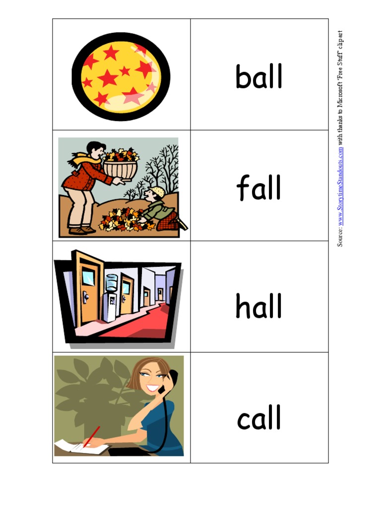 Rhyming Words List for Kids | PDF | Games & Activities | Young Adult