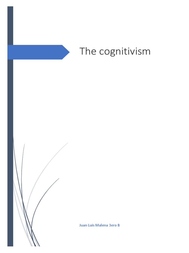 Cognitivism PDF | PDF | Metaphysics Of Mind | Psychology