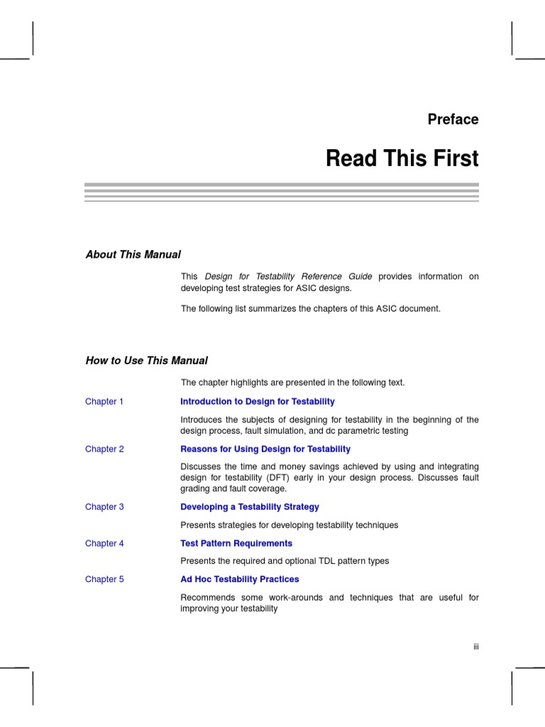 Design for Testability Guide | PDF | Electronic Circuits | Bracket