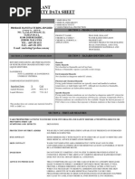 SS60 Anionic Bitumen Emulsion Data Sheet | PDF | Toxicity | Asphalt