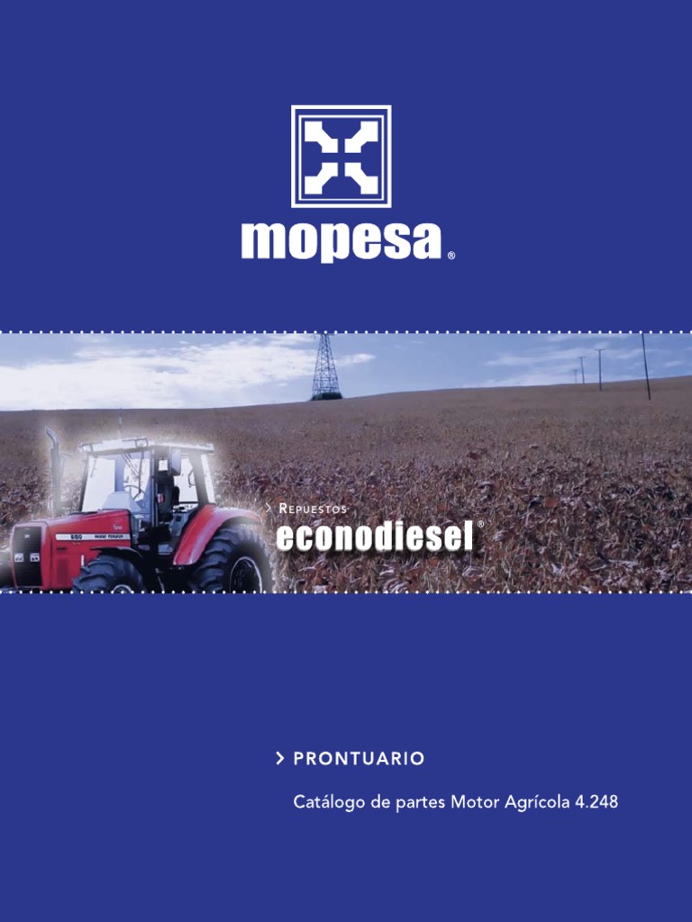 Catalogo Mopesa de Partes Motores Agricolas | PDF | Inyección de ...