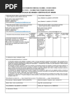 4M USMCA CUSMA T MEC Certification of Origin Spanish Version 3 | PDF ...