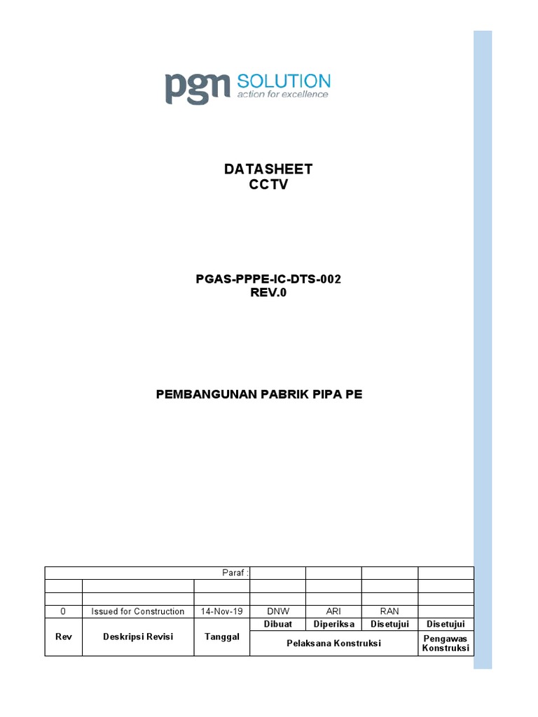 Datasheet CCTV | PDF | Closed Circuit Television | Hdmi