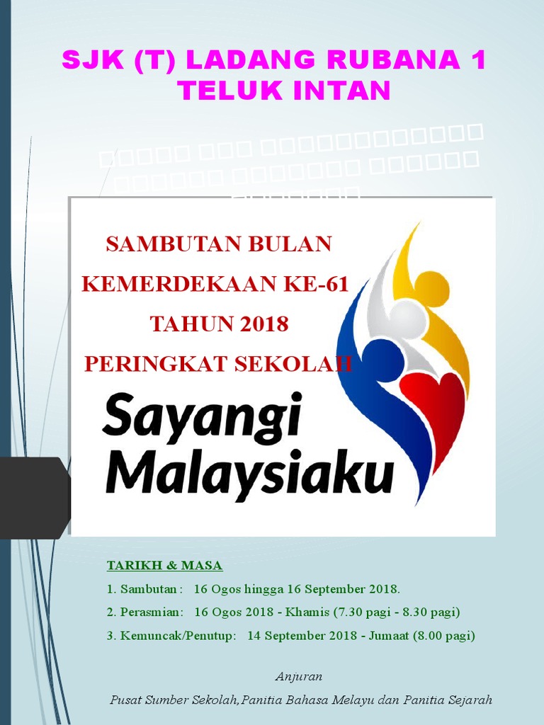 Buku Program Sambutan Bulan Kemerdekaan For Printing | PDF