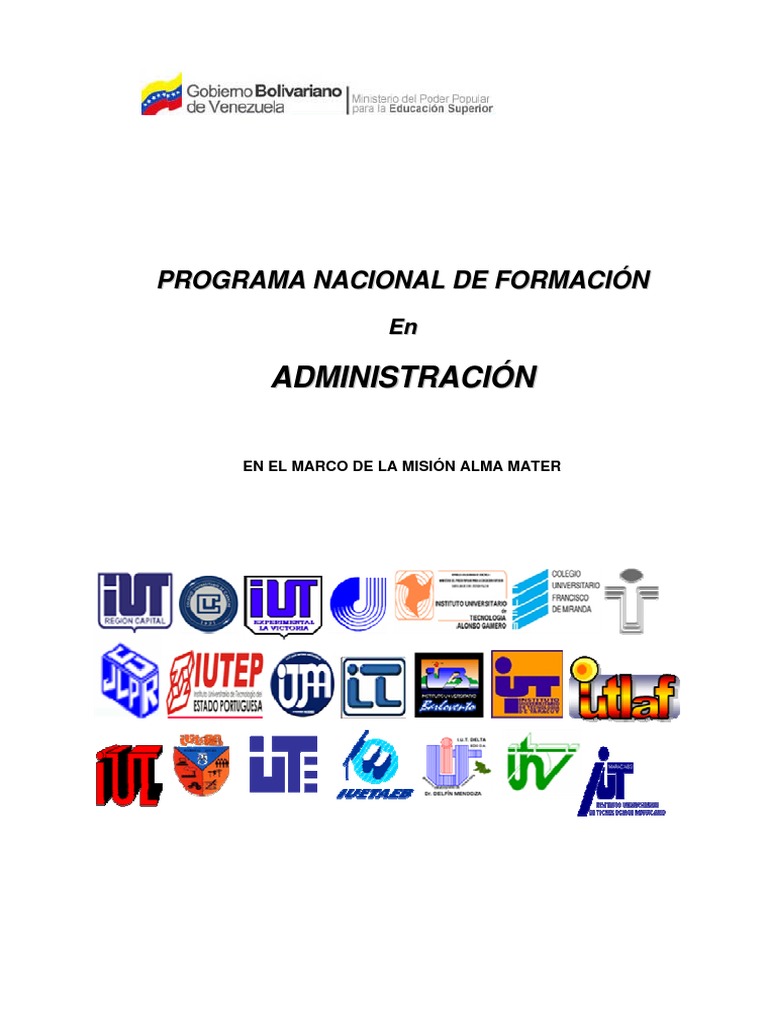 Libro PNF Administracion PDF | PDF | Democracia | Ideologías políticas