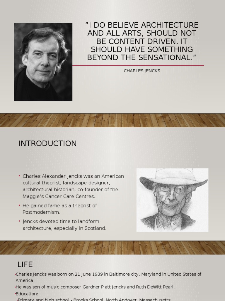 Charles Jencks: Postmodern Vision | PDF | Science | Philosophical Science