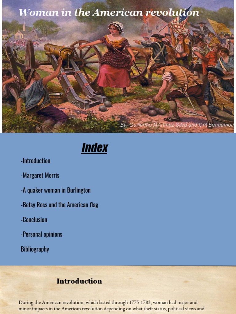 Women’s Roles in the American Revolution | PDF | American Revolutionary ...