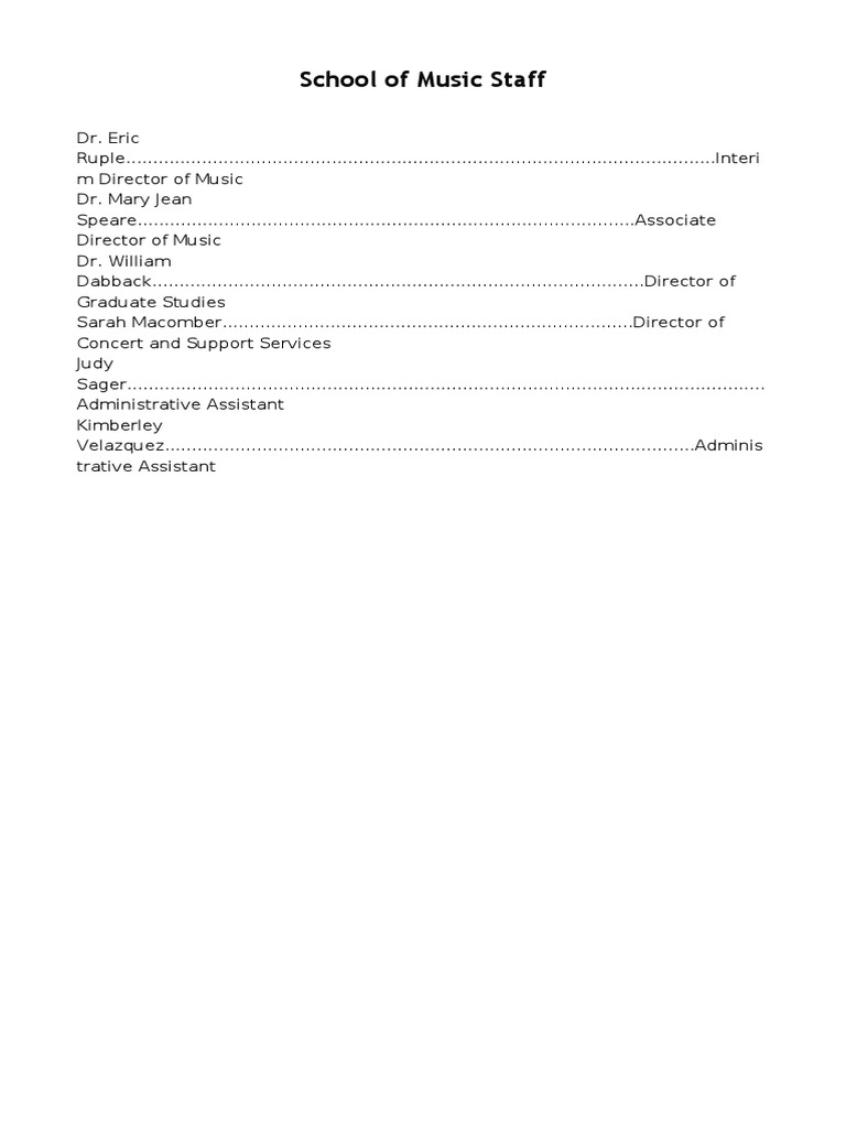 Katy Morgan Senior Recital Program | PDF | Performing Arts | Classical ...