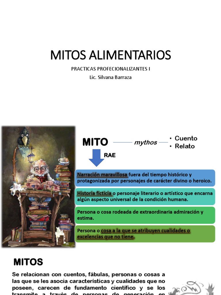 Mitos Alimentarios | PDF | Dieta | Alimentos