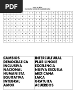 Sopa de Letras Sentimientos y Emociones | PDF