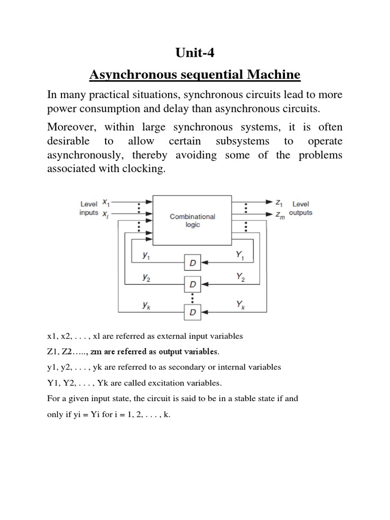 Asynchronous Sequential Machine Designing Google Meet | PDF ...