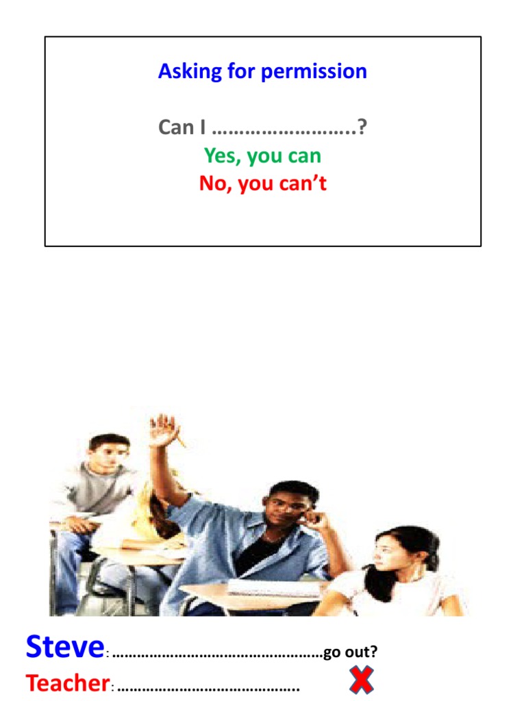 Asking for Permission Guide | PDF | Games & Activities