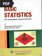 Introduction To Statistical Theory Part 1 by Prof Sher Muhammad ...