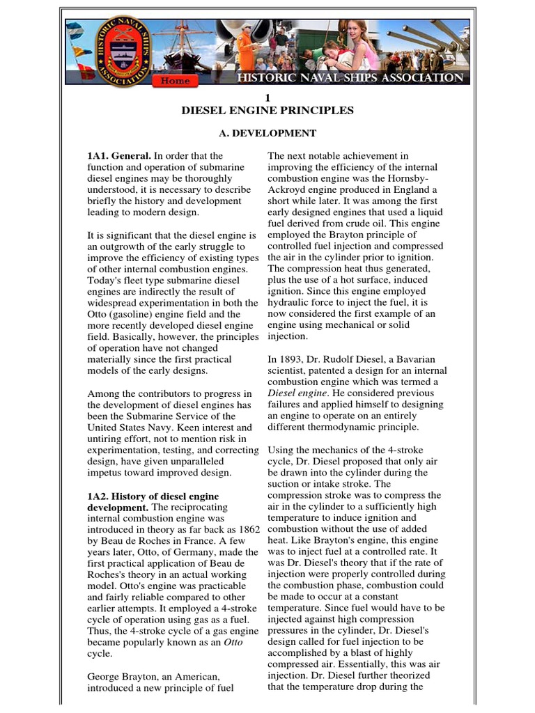 Diesel Engine Basis PDF | PDF | Internal Combustion Engine | Diesel Engine