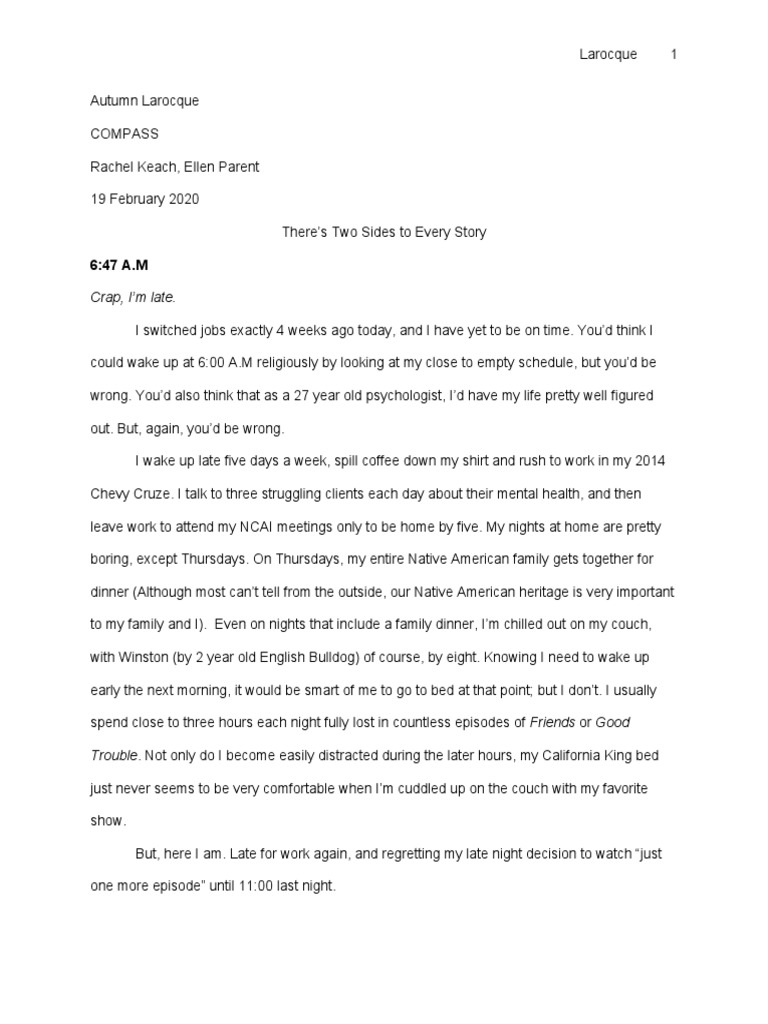 Native American Mascots: A Personal Journey | PDF | Language Arts ...