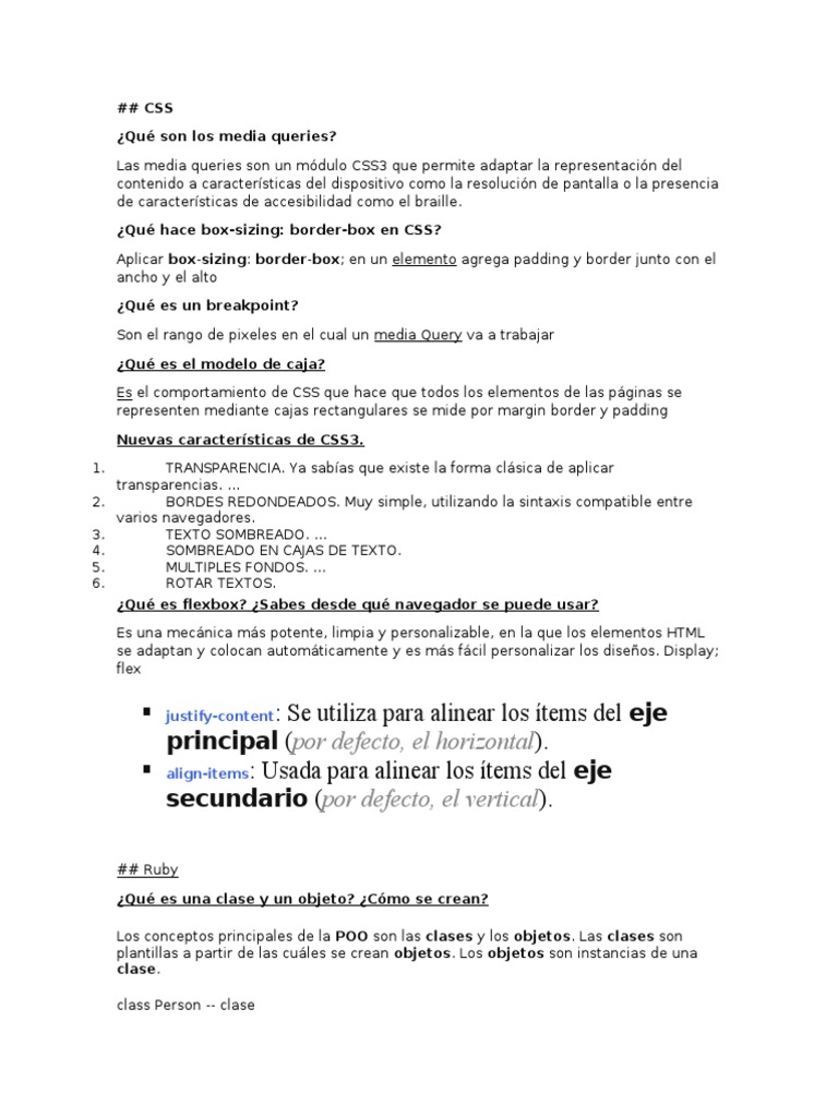 Preguntas Entrevista | PDF | Script Java | Js angular