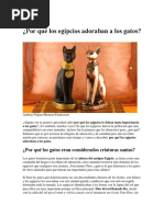 Texto Expositivo El Gato | PDF